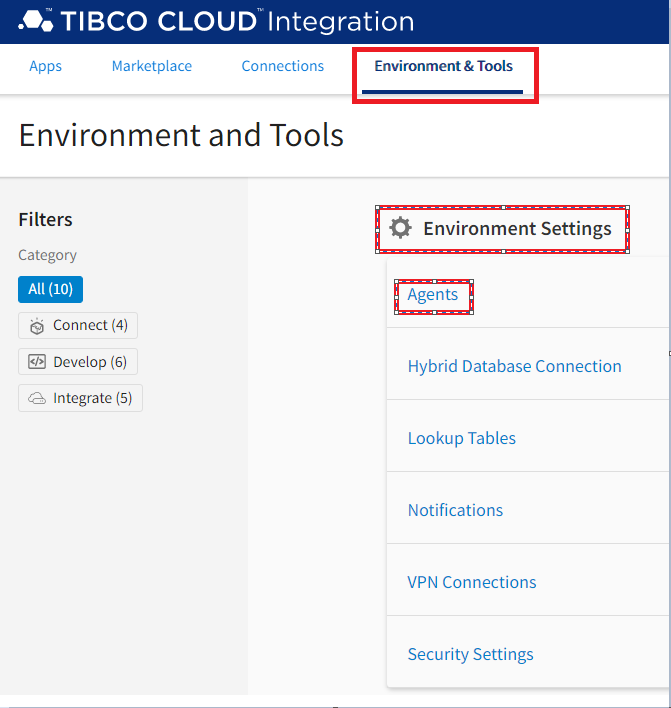 Install A TIBCO Cloud™ Integration - Connect Agent